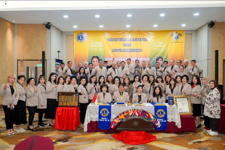 Lions Club Bandung Lestari Gelar Pelantikan & Serah Terima Jabatan ...
